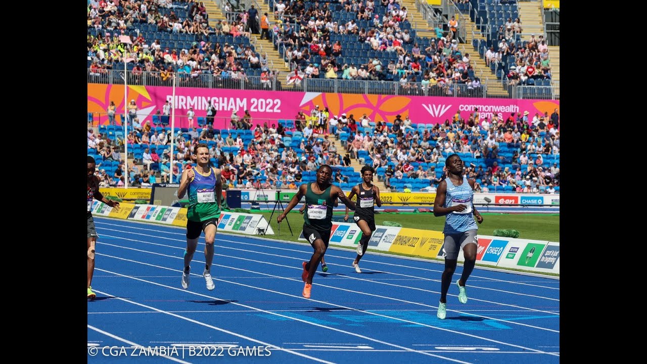 ATHLETICS: Kennedy Luchembe - 400m Heats. - YouTube