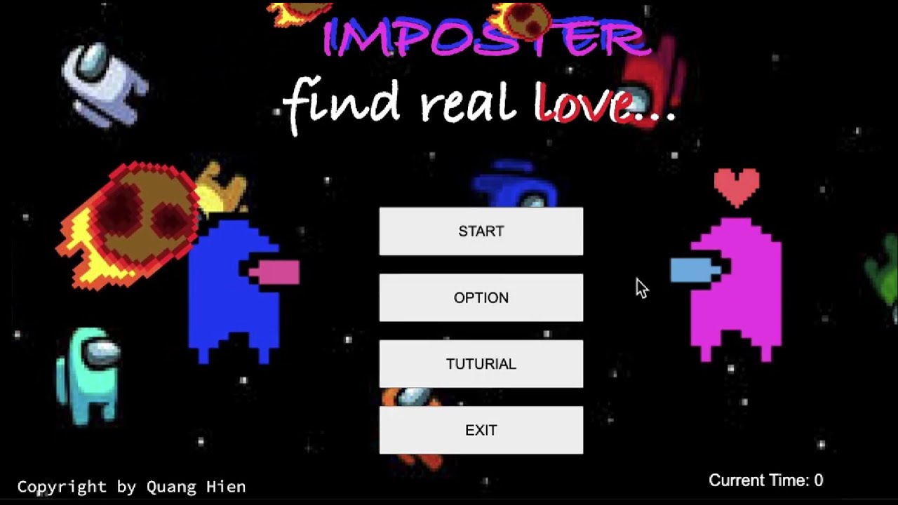 [HCMUS].[Nhập môn CNTT] Game Engine: Imposter Find Real Love Game Demo - YouTube