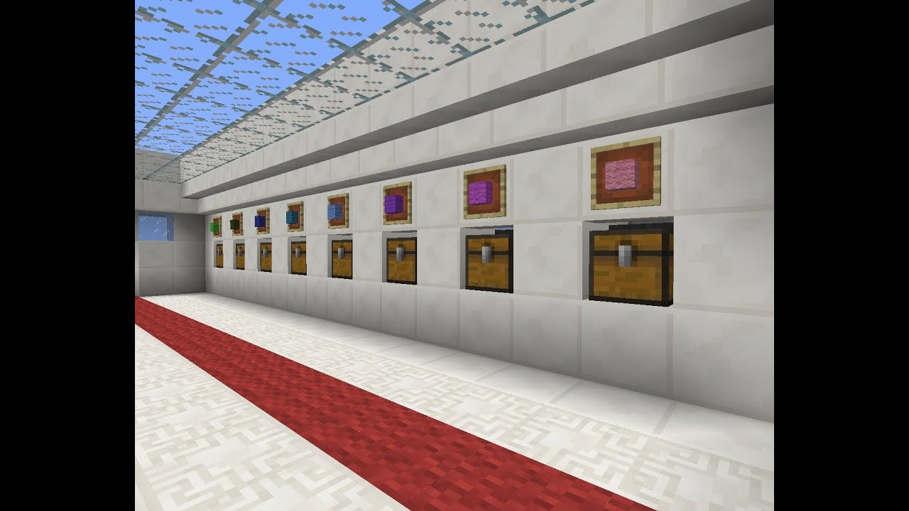 Creazioni in Minecraft#4-Smistamento Chest (Sorting System) - YouTube
