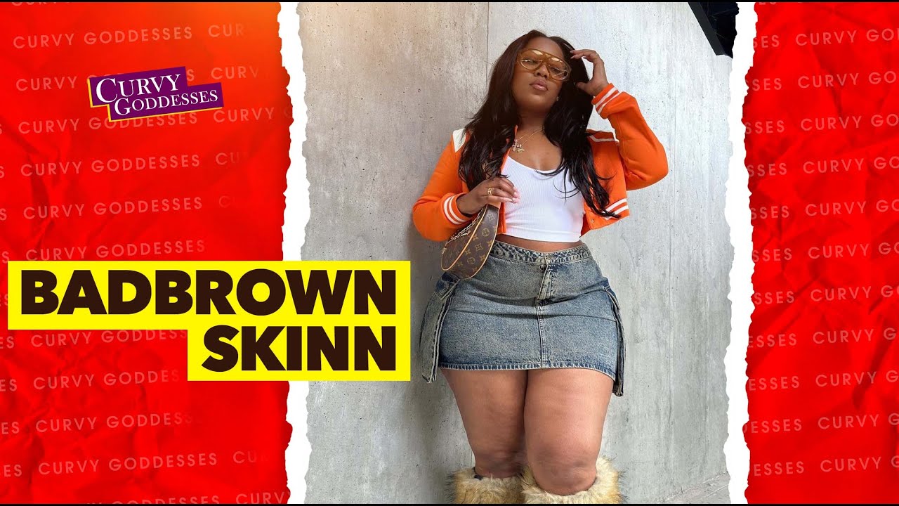 Badbrownskinn🌹 Plus Size Curvy Goddess Fashion Model - ASMR Goddess Show Lifestyle Trends - YouTube