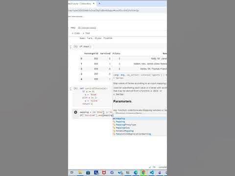 How to use pandas map function manipulate column easily #python #pandas #datascience # ...