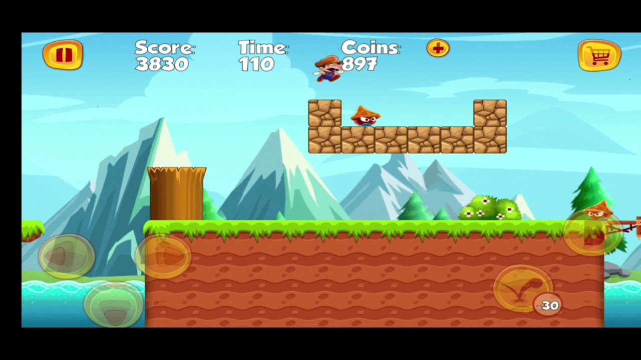 Super Bino Go Level 3 | Like super mario bros | Android games - YouTube