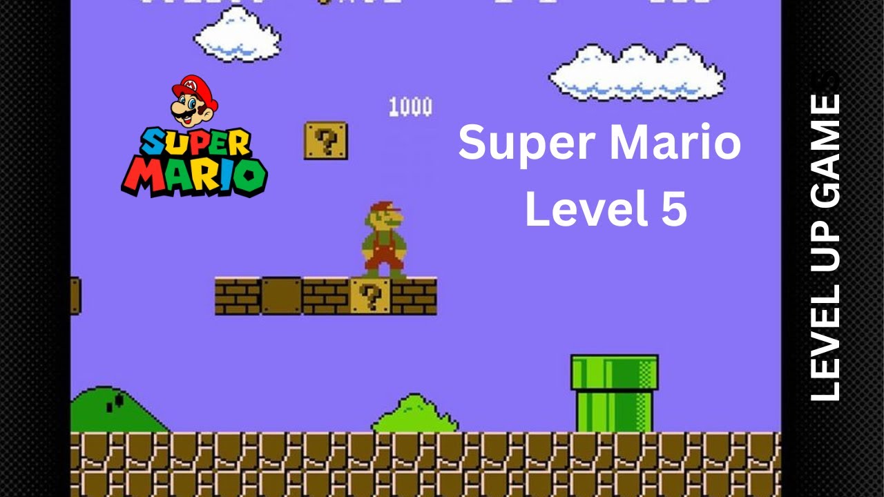 Super Mario Game Level 5 | Level Up Games #supermario #trending # ...