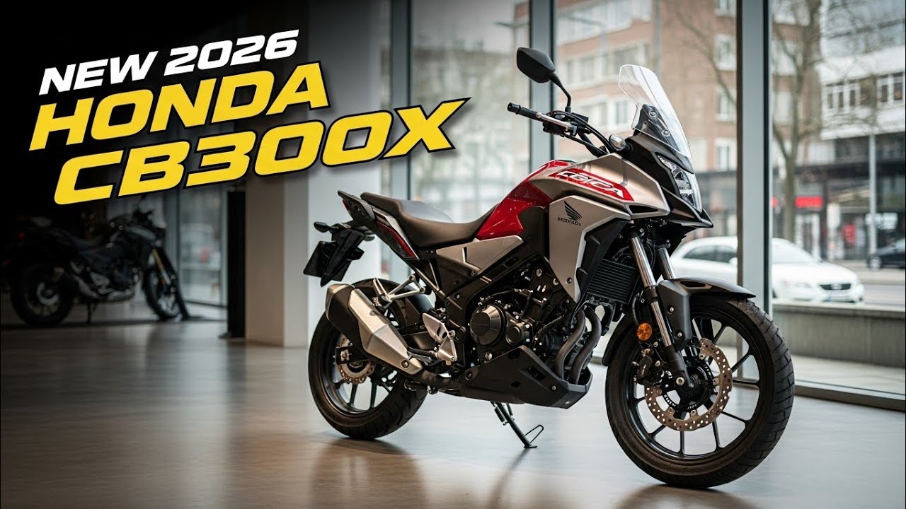 New 2026 Honda CB300X Finally Launched – The Lightweight Adventure Bike ...