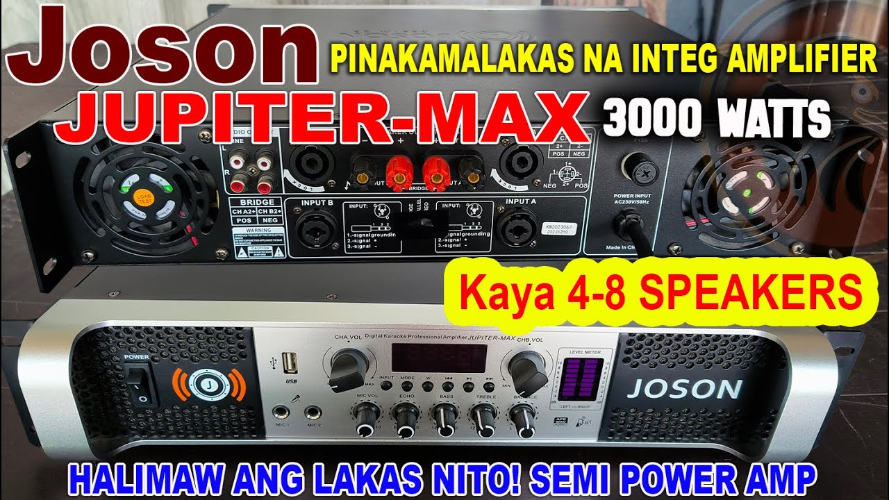 Joson Jupiter Max UNBOXING | DEMO | Features |Sound Check | HALIMAW ang ...