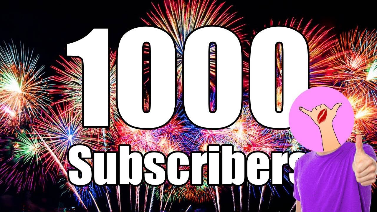 One Thousand Subscribers - YouTube