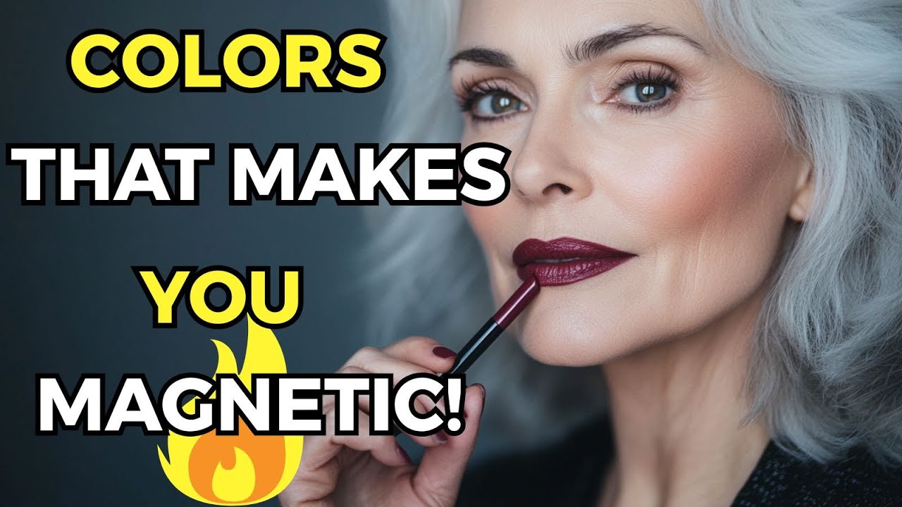 5 COLORS That Make Older Women LOOK YOUNGER and Instantly Attract ...