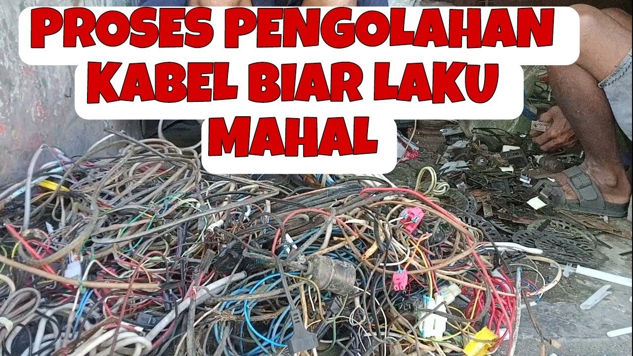 TIPS MENGOLAH KABEL TEMBAGA BEKAS AGAR LAKU MAHAL || RONGSOKAN TEMBAGA ...