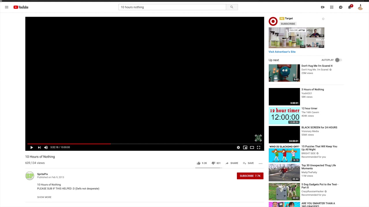 how to click off a video - YouTube