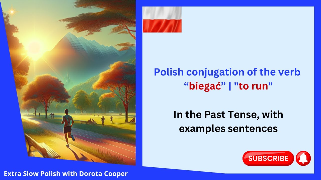 Running In Polish: Biegać - Past Tense Examples - YouTube