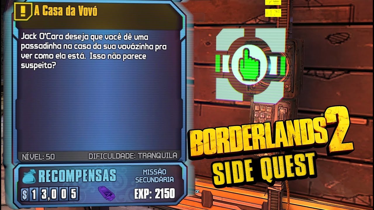 Borderlands 2 - Side Quest - A Casa da Vovó - To Grandmother's House We ...