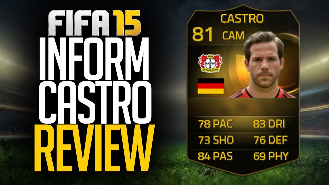FIFA15 Gonzalo Castro player review W/ in game stats & gameplay # ...