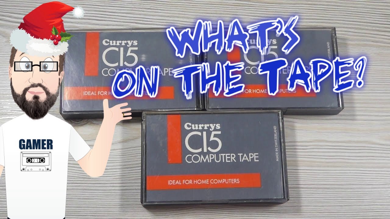 What's on the Tape? 🖥️ featuring ZX Spectrum games Star Wars, Starquake ...