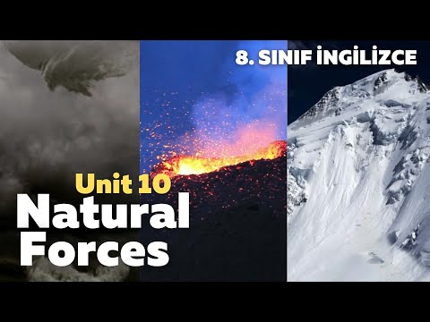 8. Sınıf İngilizce 10. Ünite Natural Forces | Ünite Kelimeleri ve Konu Özeti + PDF #lgs2023