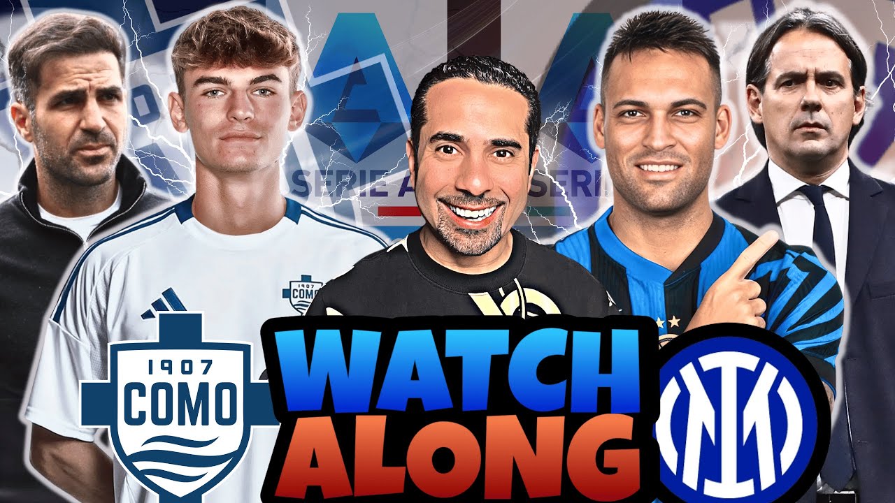 Como FC Vs Inter Milan Live🚨 Serie A Final Day Live Watch Along - YouTube