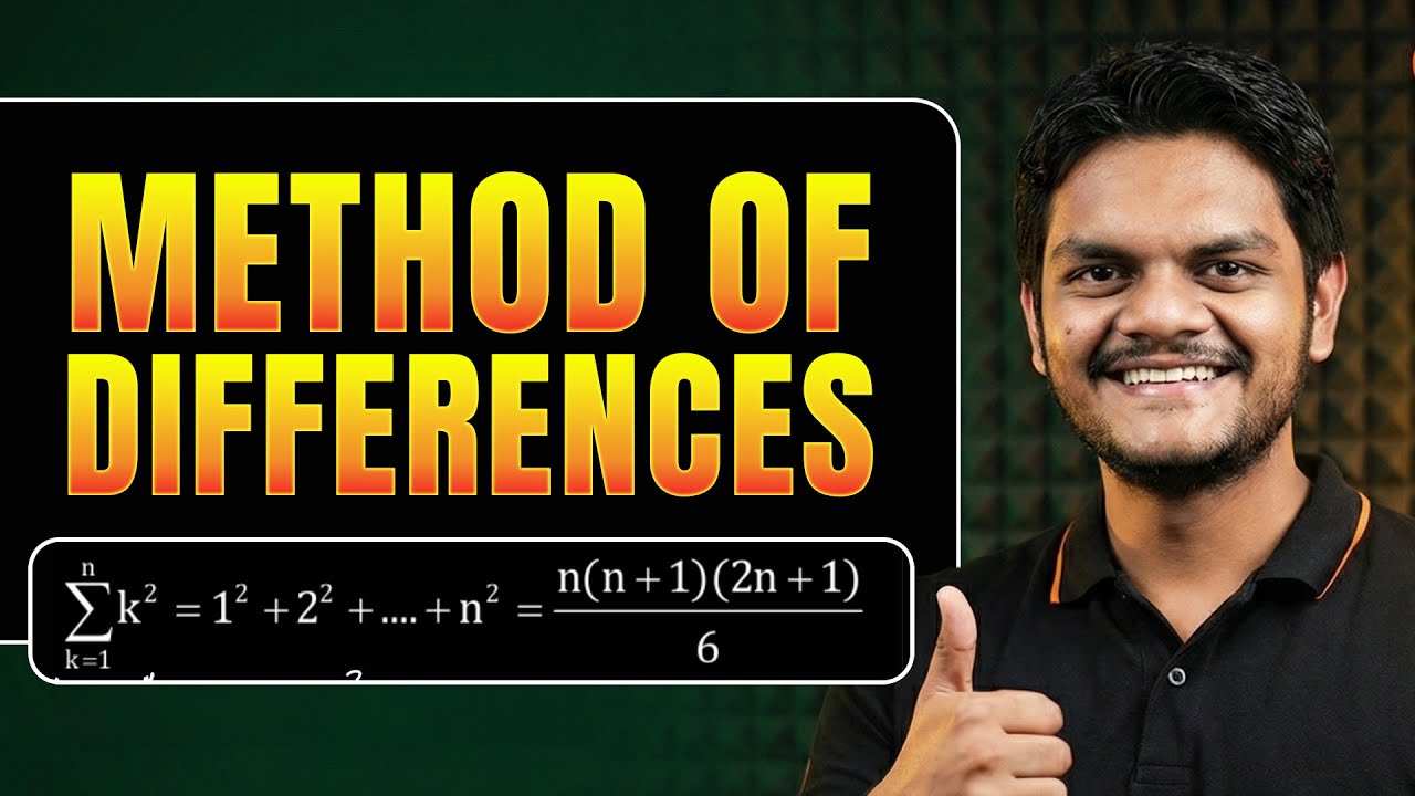 Method of Differences | Maths Olympiad | IOQM, JEE, ISI - YouTube
