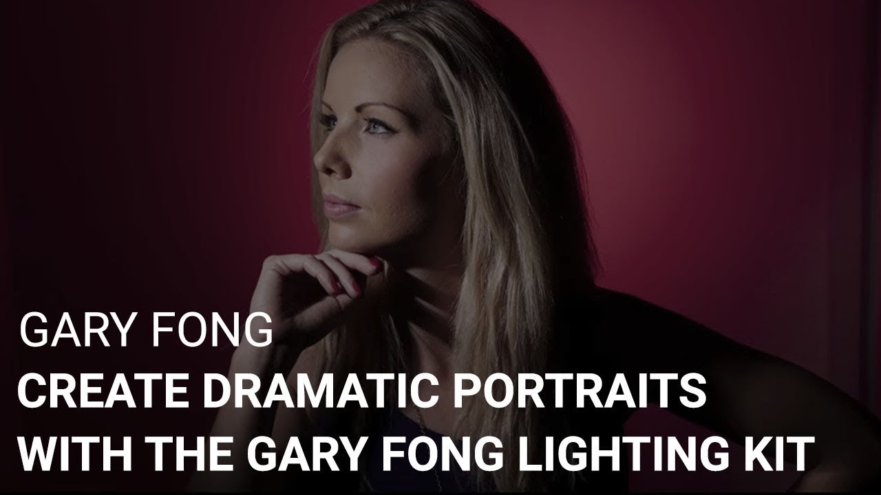 Create Dramatic Portraits With The Gary Fong Lighting Kit - YouTube