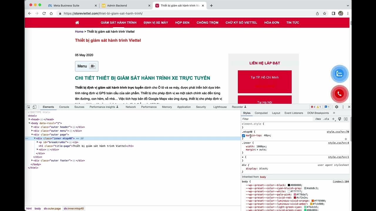 Hướng dẫn F12 chỉnh HTML CSS - YouTube