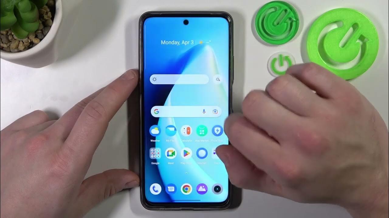 How to Change Display Brightness Level on Realme C55 / Display Settings - YouTube