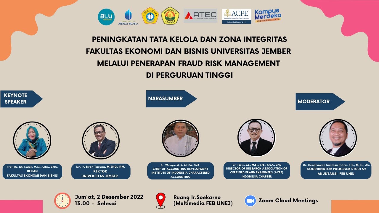 Seminar Nasional Peningkatan Tata Kelola dan Zona Integritas FEB - YouTube
