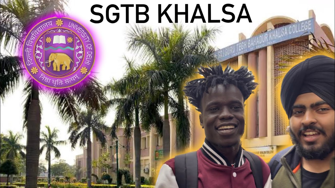 SGTB KHALSA me bana NEW FRIEND|NORTH CAMPUS| VLOG 3 - YouTube