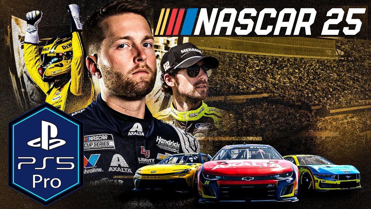Nascar 25 PS5 Pro Gameplay - YouTube