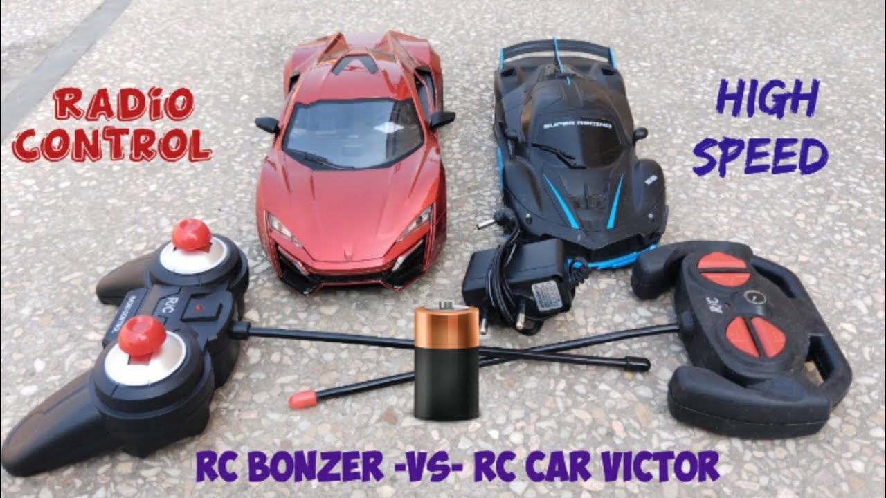 RC Bonzer Car vs RC Car Victor unboxing | mini RC cars for boys # ...