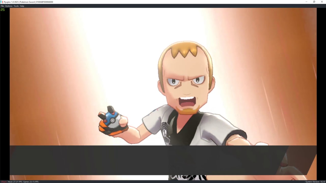 Ryujinx 1.0.3925 | Pokémon Sword [SWITCH EMULATION] - YouTube