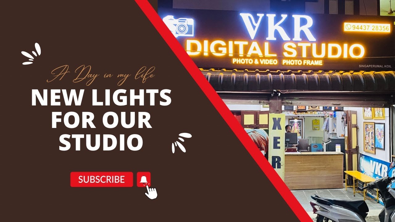 New LED Sign Board For our STUDIO! | A Day in my life | #lattoskitchen ...