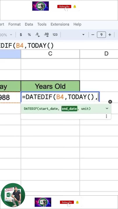 YEAR CALCULATION In Excel 👍Sanjib Ki Pathshala #exceltips #exceltricks #exceltutorial #msexcel ...