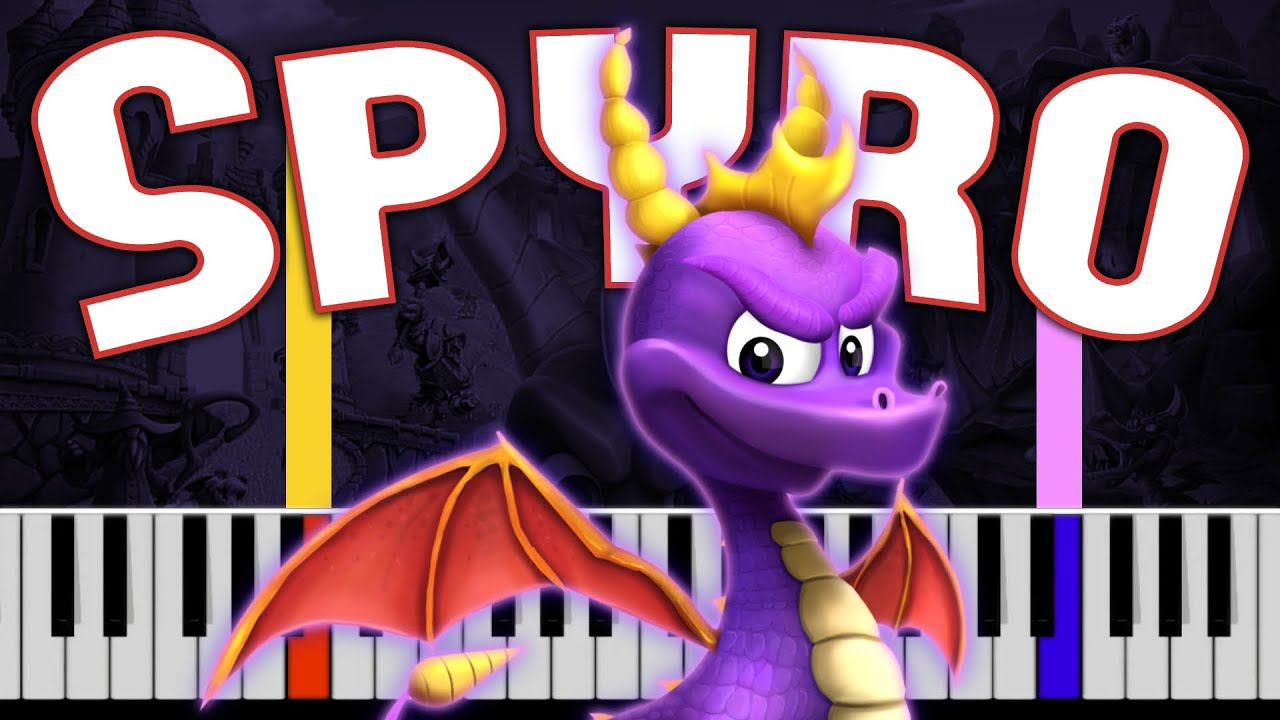 Spyro The Dragon Opening Theme Piano - YouTube