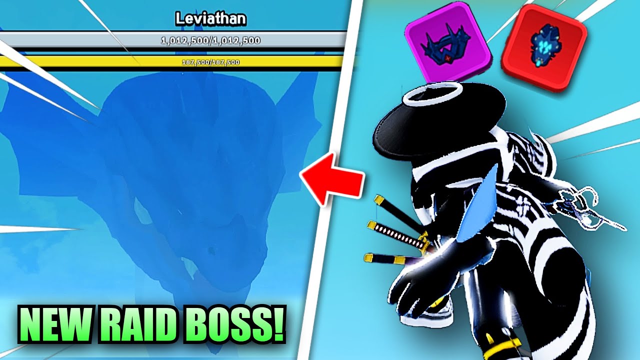 [Blox Fruits] What I GOT From THE LEVIATHAN (NEW RAID BOSS)!!! - YouTube