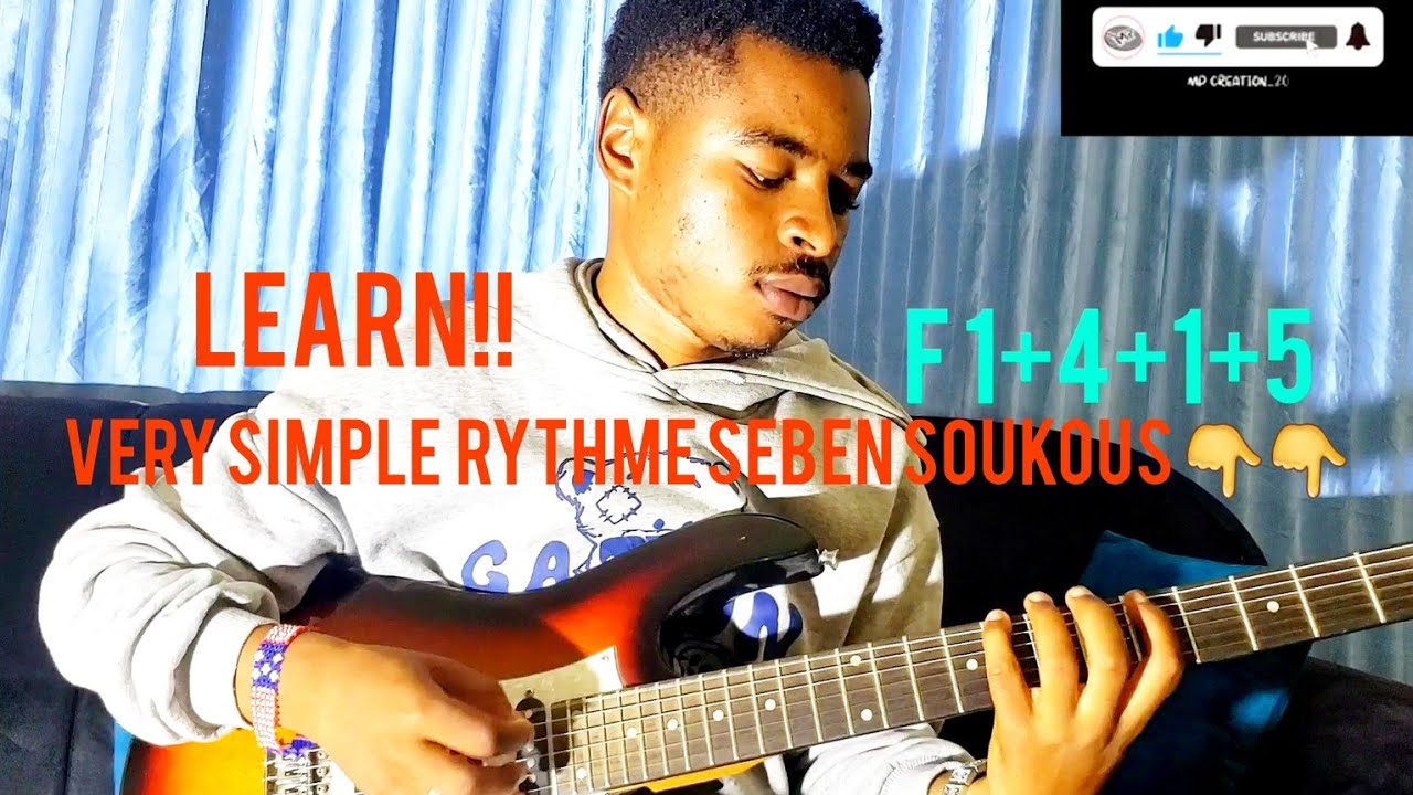 simple rythme seben soukous tutoriel guitar#how to play #rythmes #seben ...
