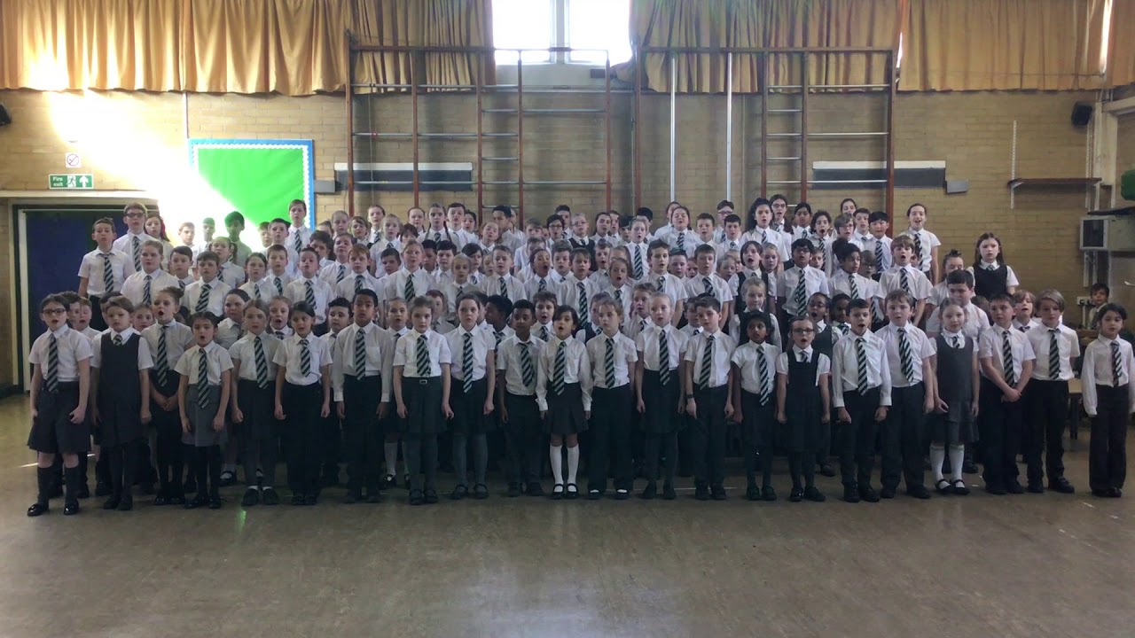Saxon Primary School performing 'Skin' by Rag'n'Bone man - YouTube