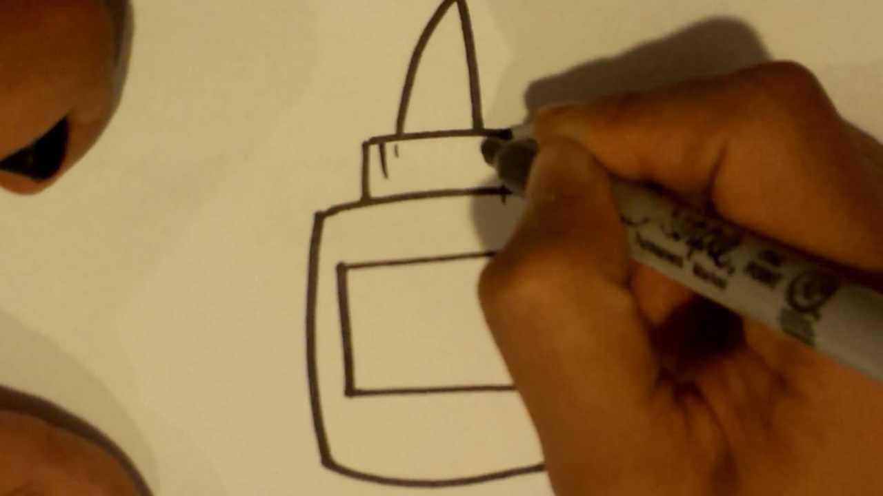 How to Draw Glue - Easy Drawings - YouTube