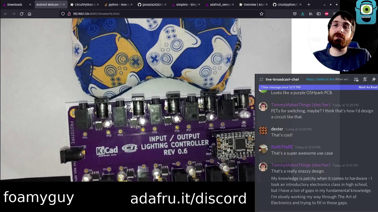 CircuitPython - More async displayio adventures - YouTube