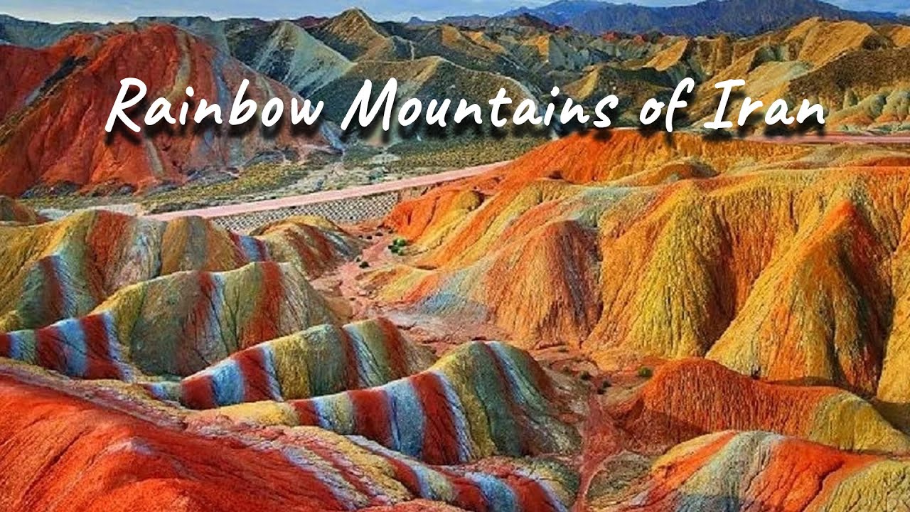 Rainbow Mountains of Iran - YouTube