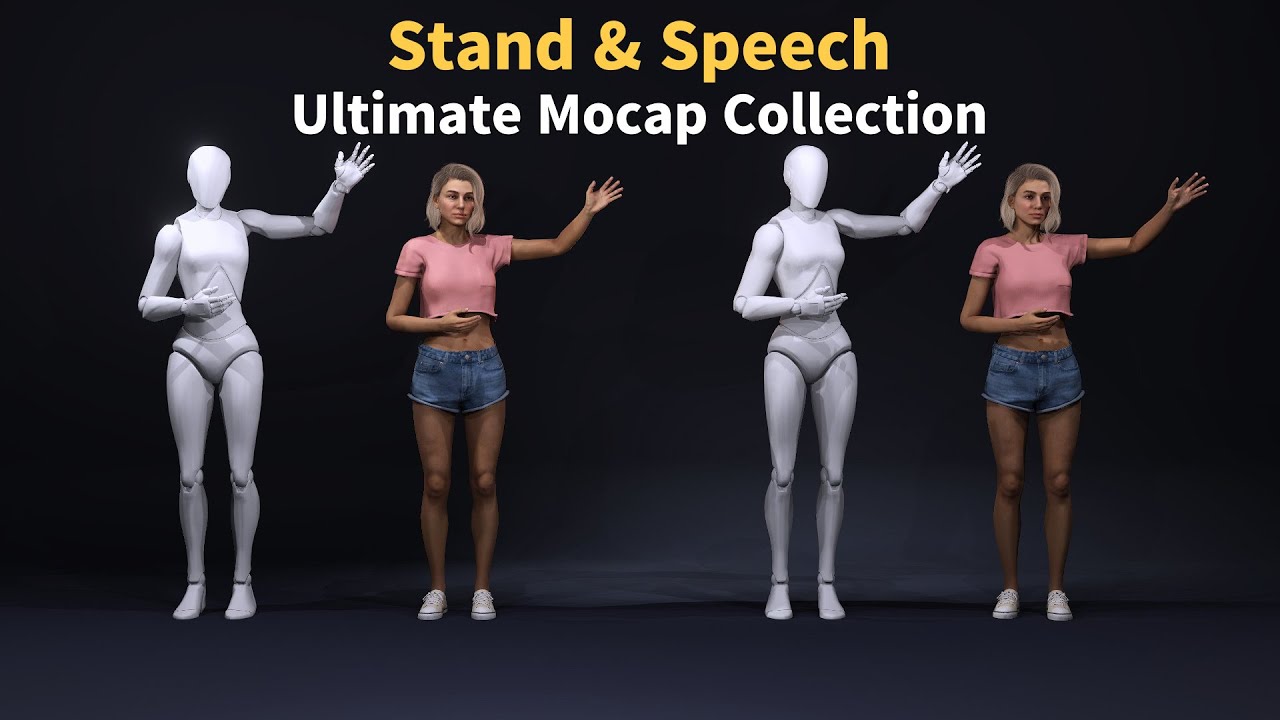 Stand & Speech Ultimate MoCap Collection - YouTube