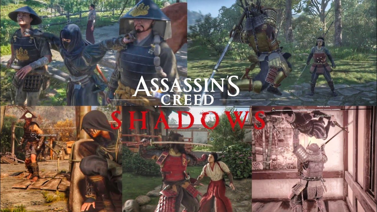Assassin's Creed Shadows | Finishers | Double Assassinations | Stealth ...