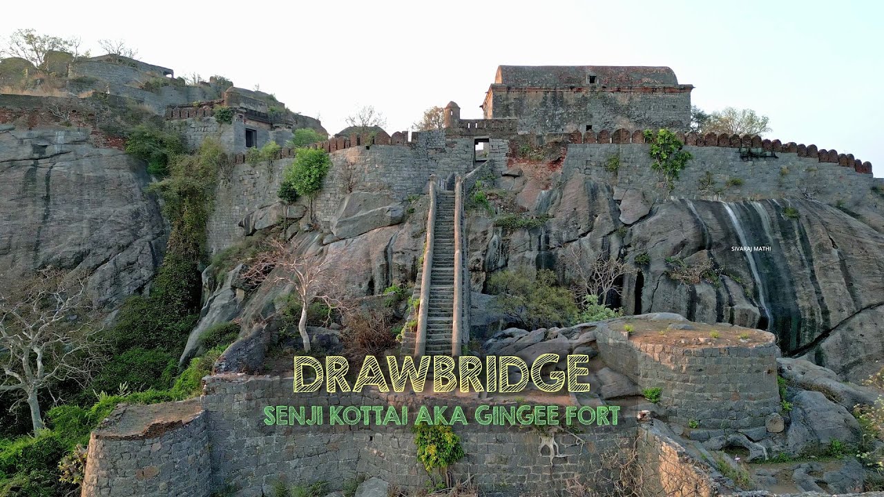 Defying Invaders: The Incredible Drawbridge of Gingee Fort - YouTube