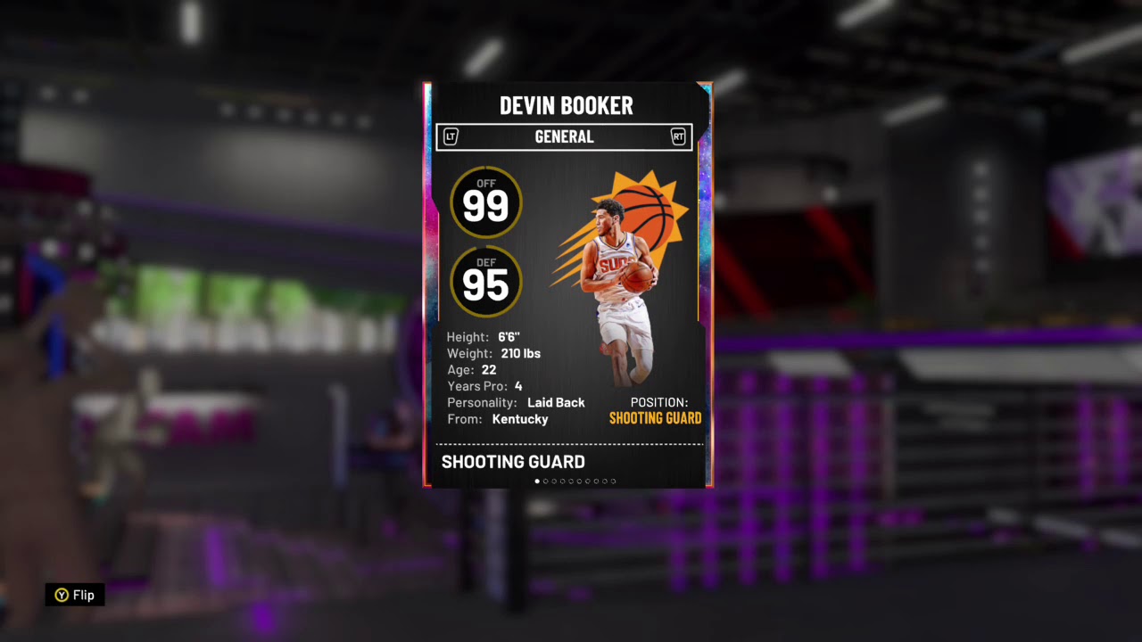 GALAXY OPAL DEVIN BOOKER ATTRIBUTES AND BADGES! - YouTube