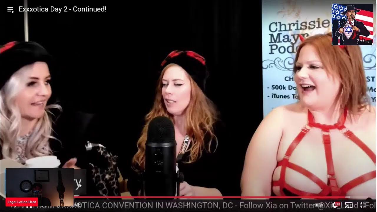 Legal checks out Exxxotica, Washington DC - Day 2! With Chrissie Mayr & Xia Anderson - YouTube
