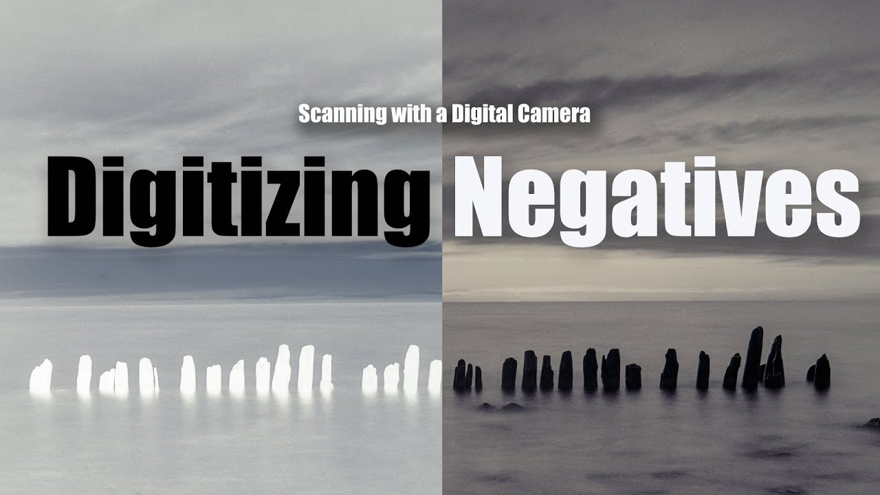 Digitizing Negatives - Scanning with a Digital Camera - YouTube