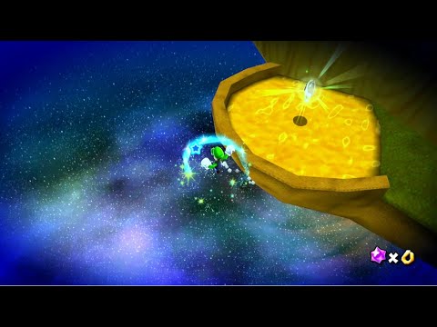 Super Mario Galaxy (Switch) {Luigi}: Honeyhive Cosmic Luigi Race - 29s ...