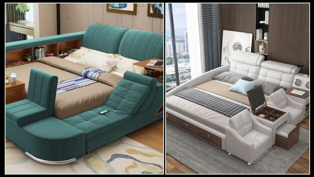 Multifunctional Smart Bed | Space Saving Furniture | Transforming ...