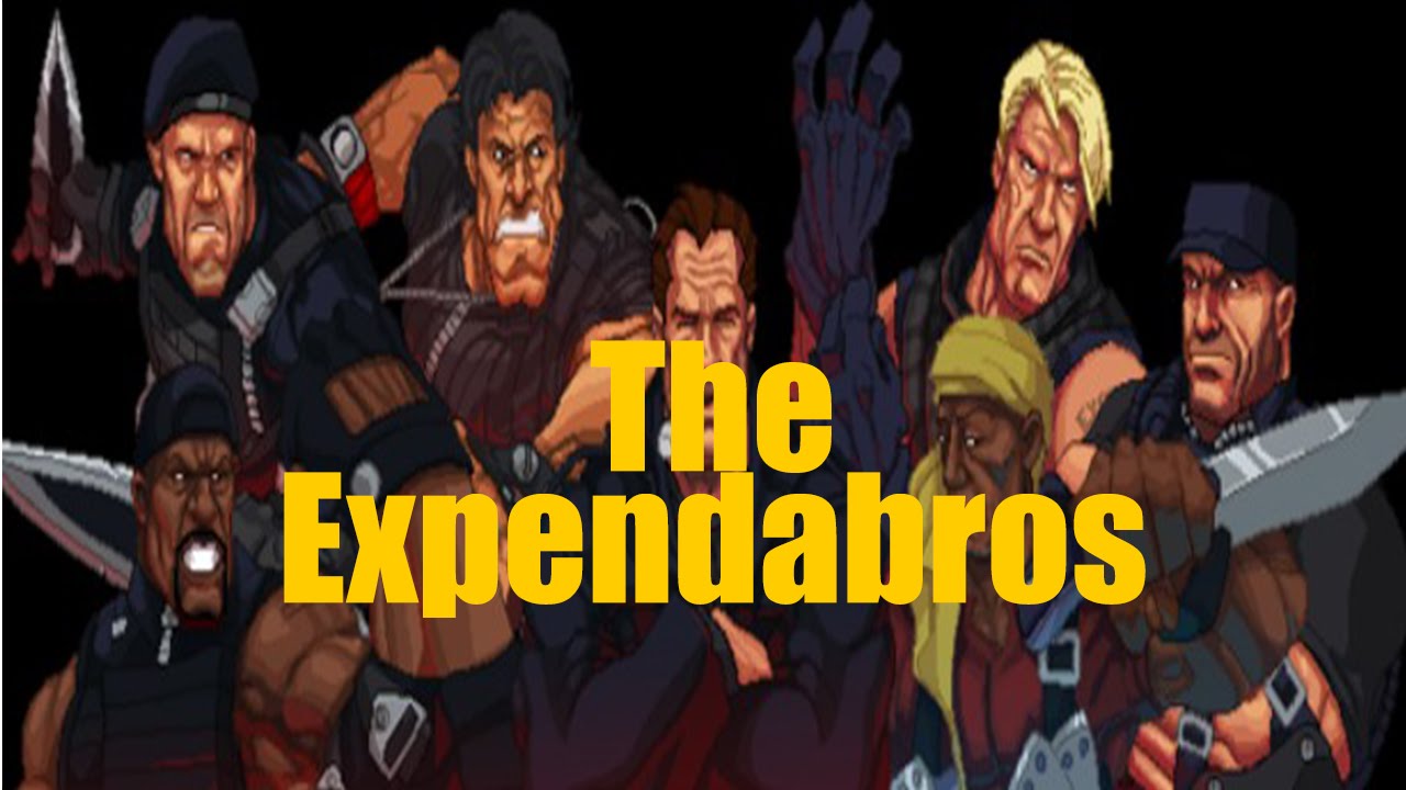 The Expendabros um game baseado no Os Mercenários - YouTube