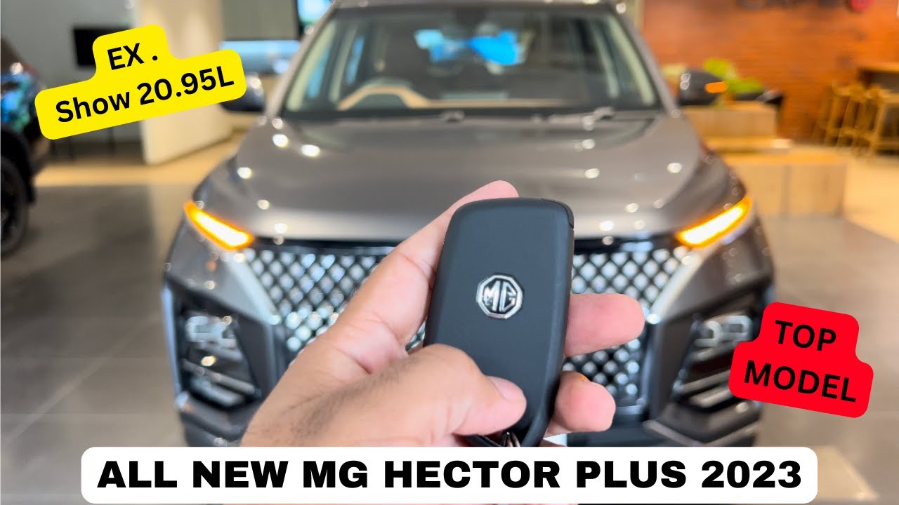 All New MG HECTOR PLUS 2023 top Model || New Hector PLUS 2023 facelift ...