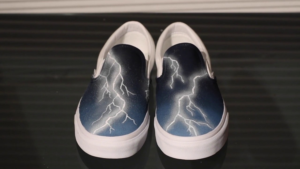 CUSTOM PAINTED Lightning Vans! - YouTube