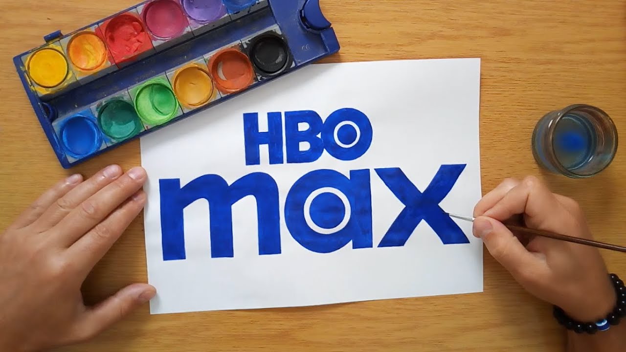How to draw a HBO max logo 2024 - YouTube