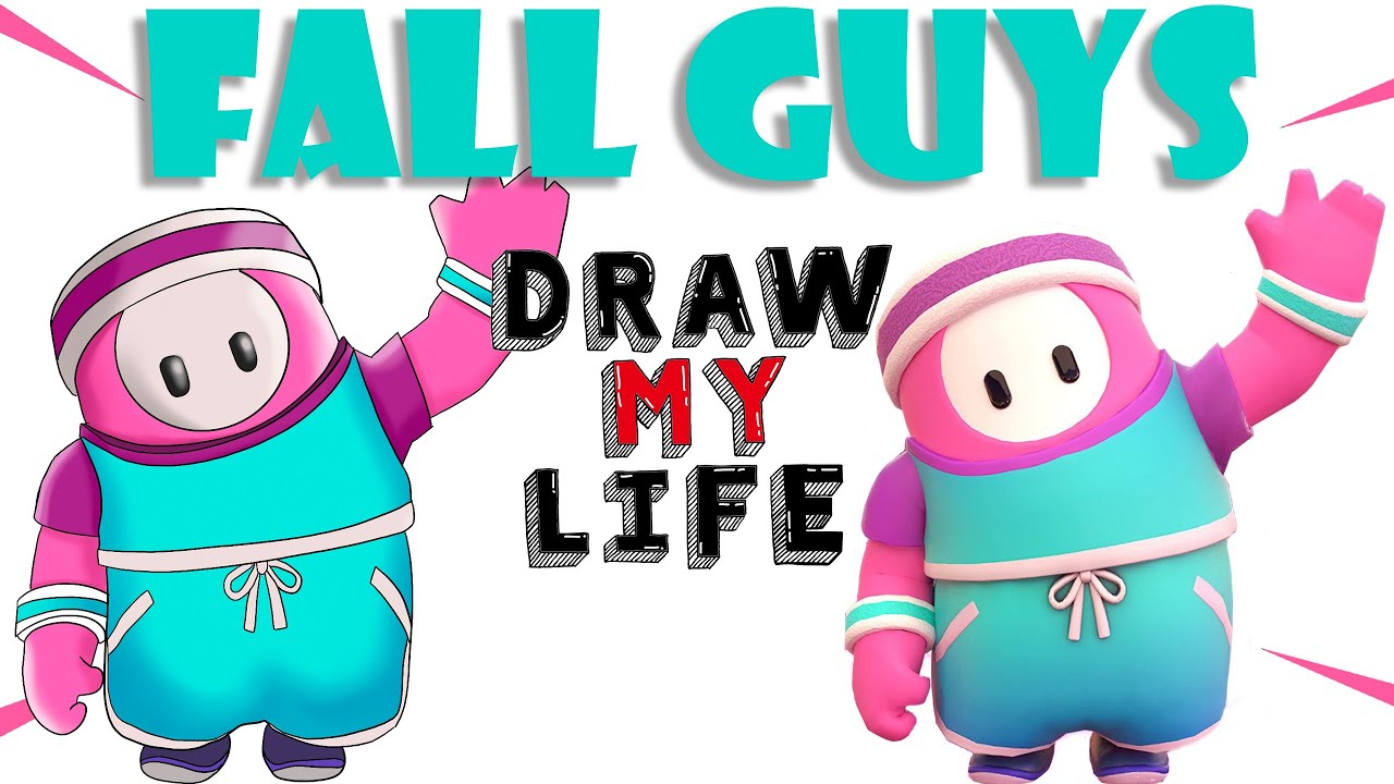Fall Guys: Draw My Life - YouTube
